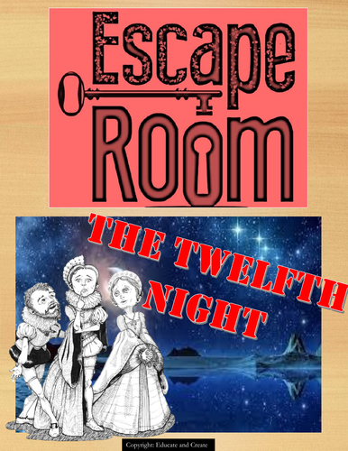 The Twelfth Night Escape Room | Teaching Resources