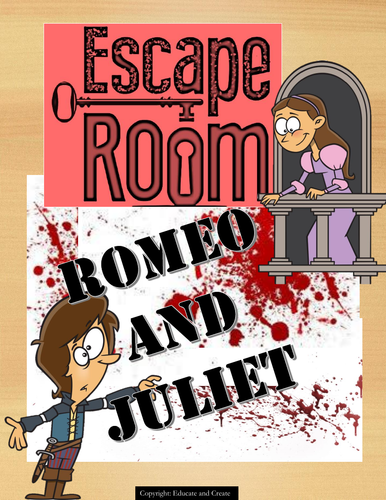 Romeo and Juliet Escape Room | Teaching Resources