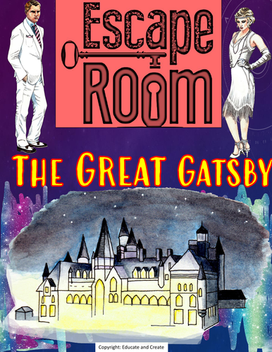 The Great Gatsby Escape Room | Teaching Resources