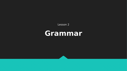 A-Level English Language- Grammar Revision | Teaching Resources
