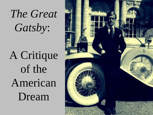 'The Great Gatsby' - Full Unit | Teaching Resources