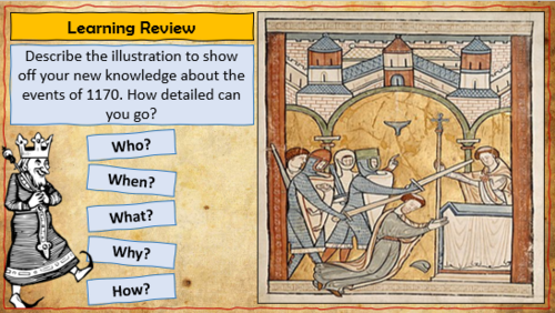 Thomas Becket Murder | Teaching Resources