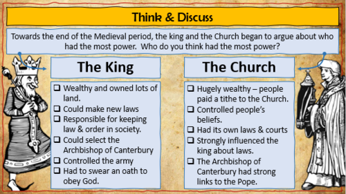 Thomas Becket Murder | Teaching Resources