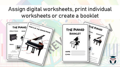 The Piano - Handouts and Worksheets | Teaching Resources