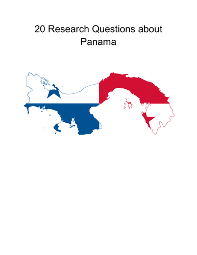 20 Research Questions about Panama | Teaching Resources