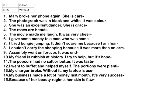 KS2 - English Worksheet and Lesson - Prefixes and Suffixes 2 | Teaching ...