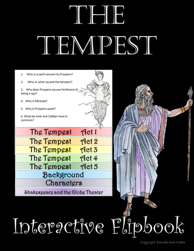 The Tempest Interactive Study Guide | Teaching Resources