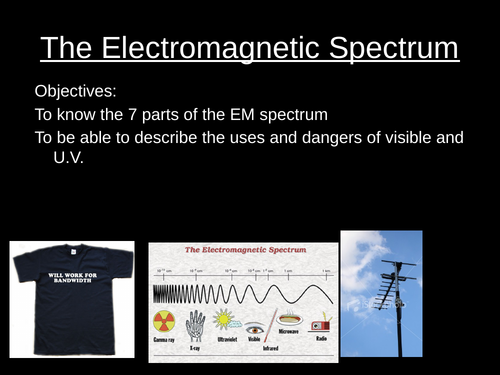 GCSE Physics and Combined Science Electromagnetic Spectrum Visible and ...