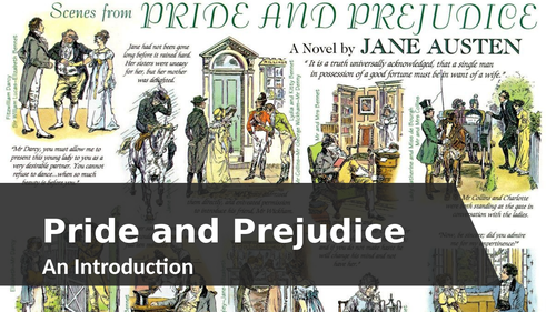 Pride and Prejudice Introduction Power Point | Teaching Resources