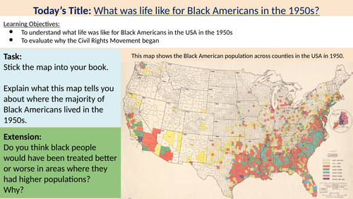 What was life like for Black Americans in the 1950s? | Teaching Resources