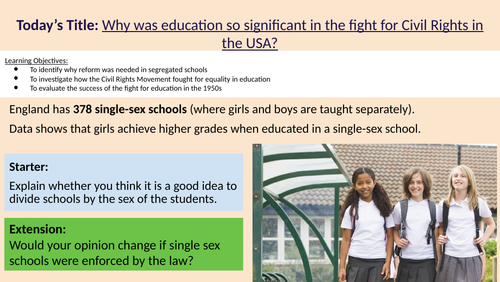 Why was education so significant in the fight for Civil Rights in the ...