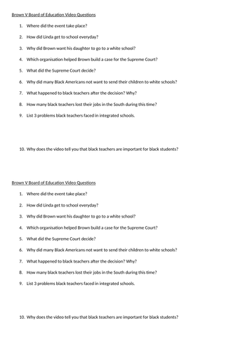 Why was education so significant in the fight for Civil Rights in the ...