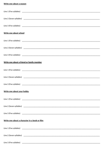 Awesome Anthologies - Poetry Writing SOW KS3 | Teaching Resources