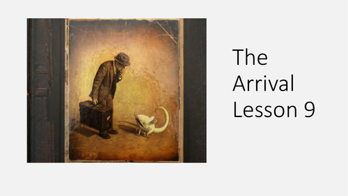 Key Stage 3 English: Sean Tan's 'The Arrival' Whole Unit | Teaching ...