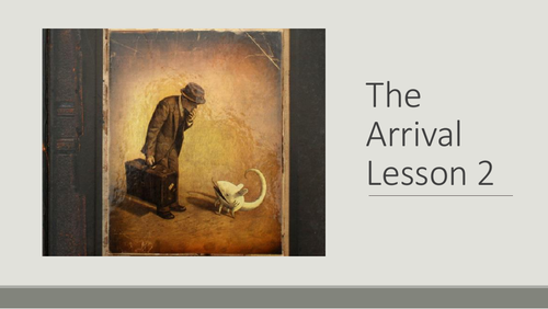 Key Stage 3 English: Sean Tan's 'The Arrival' Whole Unit | Teaching ...