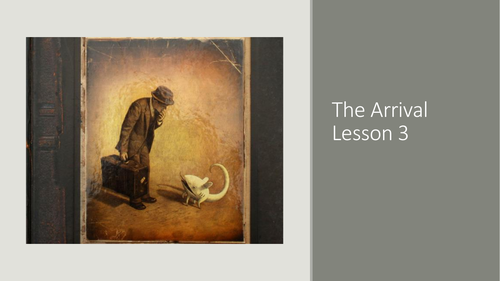 Key Stage 3 English: Sean Tan's 'The Arrival' Whole Unit | Teaching ...