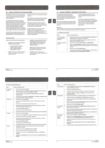 Economics GCSE 46 Sides Handwritten Revision Notes | Teaching Resources