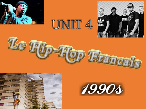 FRENCH MUSIC PROJECT (Music from the 1950s-present) | Teaching Resources