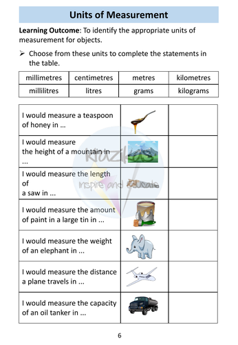 Measures - Functional Skills Maths - Entry Level 2 | Teaching Resources