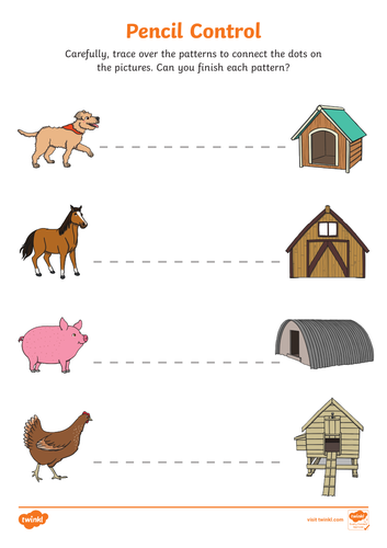 Pencil Control | Teaching Resources