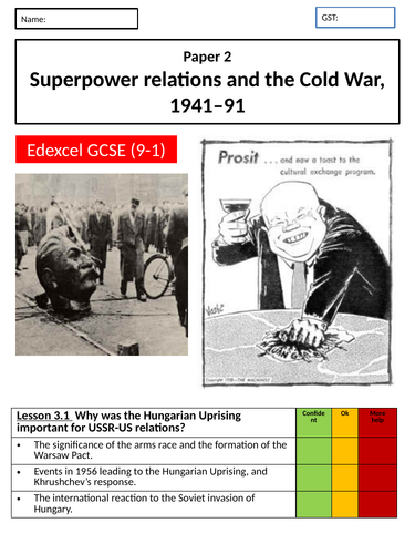 Cold War | Hungarian Uprising | Teaching Resources