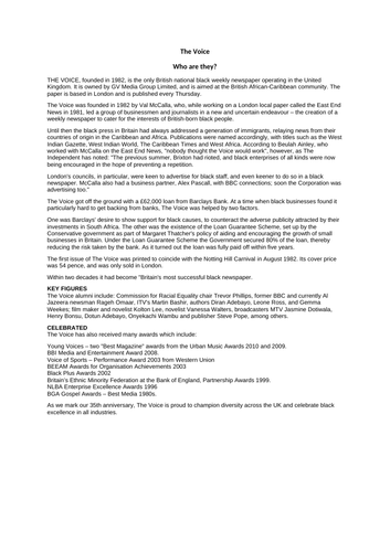 AQA A Level Media Studies The Voice | Teaching Resources