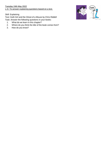 LKS2 4 Week EDITABLE Whole Class Guided Reading Unit Planning and ...