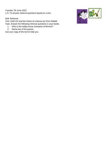 LKS2 4 Week EDITABLE Whole Class Guided Reading Unit Planning and ...