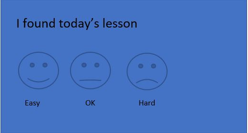 Lesson Feedback Sheet | Teaching Resources