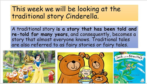 Year 2: Traditional and alternative stories - 2 Week Unit - Cinderella ...