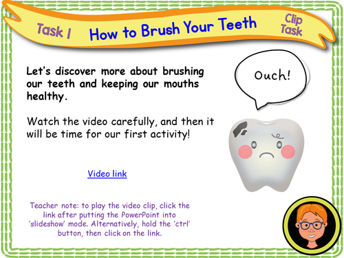 Healthy, Clean Teeth - KS1 | Teaching Resources