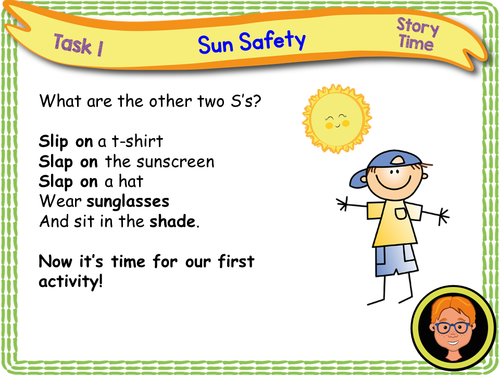 Sun Safety - KS1 | Teaching Resources