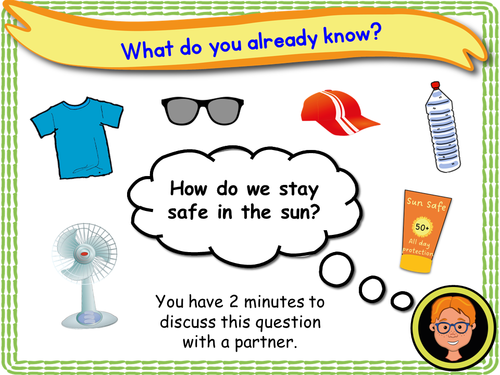 Sun Safety - KS1 | Teaching Resources