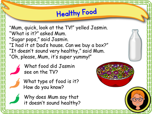 Healthy Food - KS1 | Teaching Resources