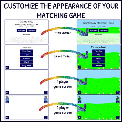 Commercial Matching Game Generator - Concentration | Teaching Resources
