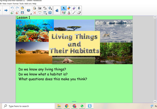 Year 2 - Living Things and their Habitats - 6 Lesson Unit | Teaching ...