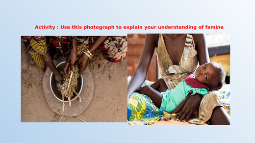 Famine: meaning, causes, and impact on society | Teaching Resources