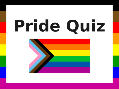 Pride Month LGBT Picture Reveal Quiz - 20 Questions Group Points Game ...