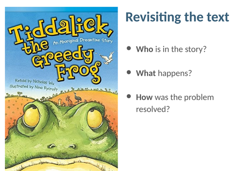 Tiddalik the Frog - Talk for Writing - Y1-2 | Teaching Resources