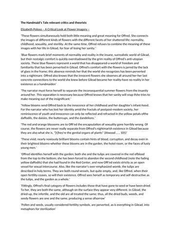 The Handmaid's Tale Bundle | Teaching Resources