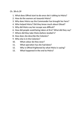 The Handmaid's Tale Bundle | Teaching Resources