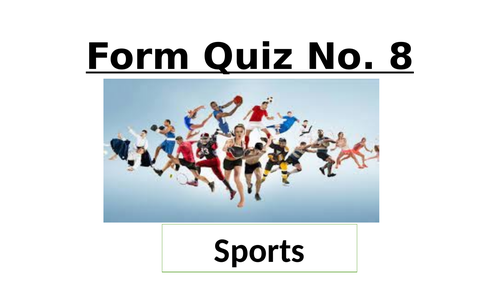 BUNDLE OF 20 FUN QUIZZES | Teaching Resources