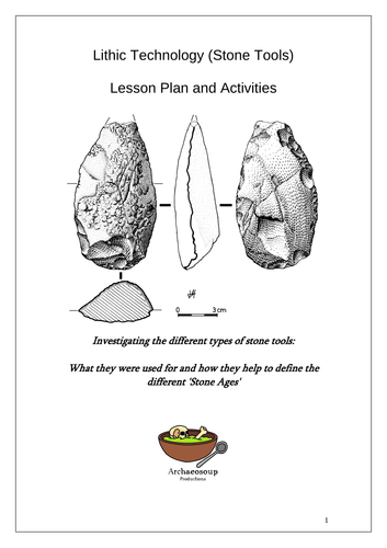 Stone Age 'Lithic Technology' (Stone Tools) Lesson Plan Video and ...