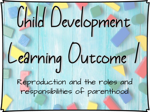 OCR Child development flashcards | Teaching Resources