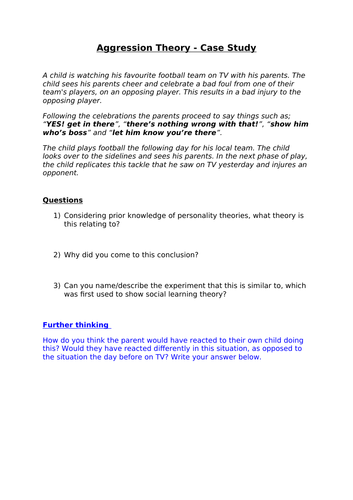 Unit 3: Applied Sport and Exercise Psychology- BTEC National Sport and ...