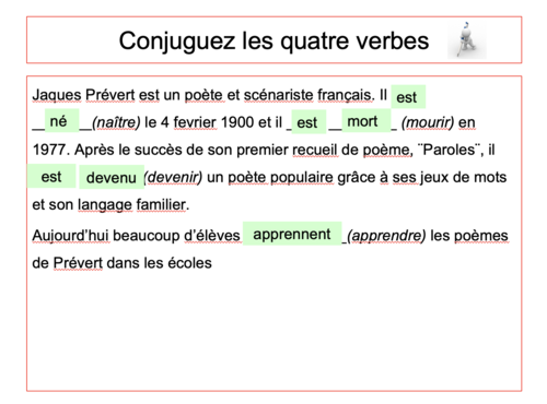 Jacques Prévert : ¨Déjeuner du matin¨ | Teaching Resources