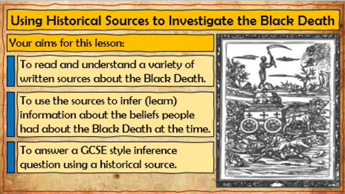 Black Death Source Investigation | Teaching Resources