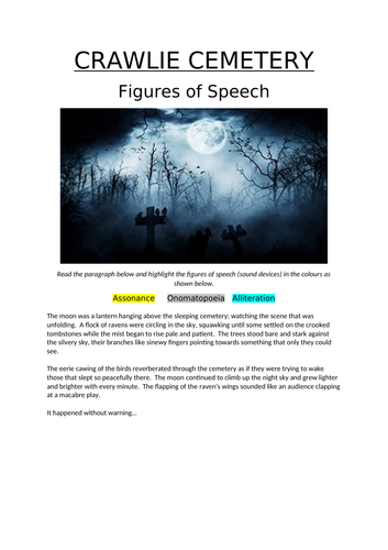Alliteration. Assonance and Onomatopoeia (Sound devices) | Teaching ...