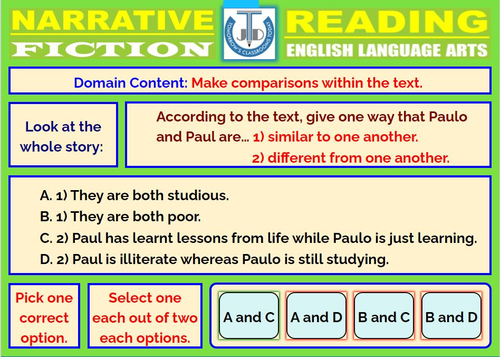 READING NARRATIVE FICTION - SHORT STORY - 87 BOOM CARDS | Teaching ...