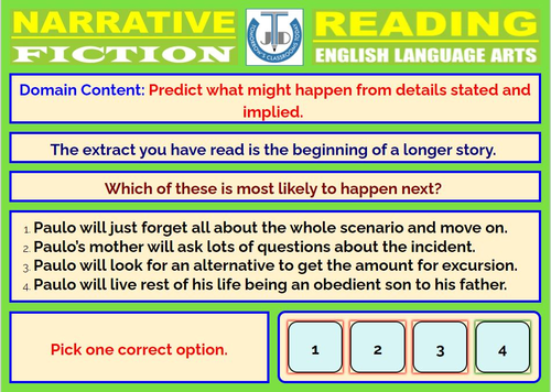 READING NARRATIVE FICTION - SHORT STORY - 87 BOOM CARDS | Teaching ...